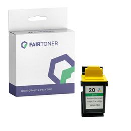 FairToner Kompatibel f&uuml;r Lexmark 20 (15M0120E) Druckerpatrone Color