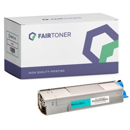 FairToner Kompatibel f&uuml;r OKI C 5950 (43865723) Toner Cyan