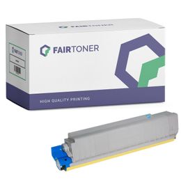 FairToner Kompatibel f&uuml;r OKI MC 851 DN (44059167) Toner Cyan