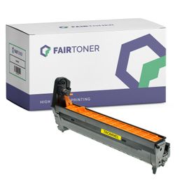 FairToner Kompatibel f&uuml;r OKI C 610 DN (44315105) Trommel Gelb