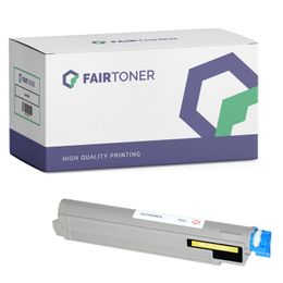 FairToner Kompatibel f&uuml;r OKI 43837129 Toner Gelb