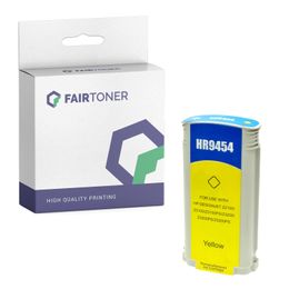 FairToner Kompatibel f&uuml;r HP DesignJet Z 2100 (C9454A / 70) Druckerpatrone Gelb