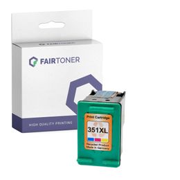 FairToner Kompatibel f&uuml;r HP OfficeJet J 5783 (CB338EE / 351XL) Druckerpatrone Color