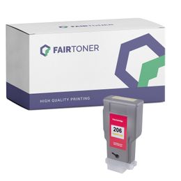 FairToner Kompatibel f&uuml;r Canon imagePROGRAF IPF 6400 S (5306B001 / PFI-206Y) Druckerpatrone Gelb