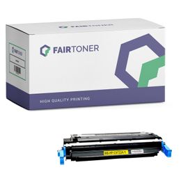 FairToner Kompatibel f&uuml;r HP Color LaserJet 4650 DTN (C9722A / 641A) Toner Gelb