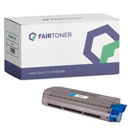 FairToner Kompatibel f&uuml;r OKI C 712 N (46507615) Toner Cyan