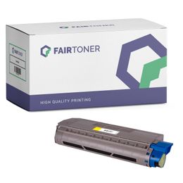 FairToner Kompatibel f&uuml;r OKI 46507613 Toner Gelb