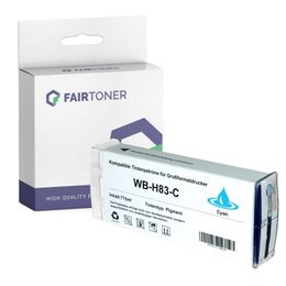 FairToner Kompatibel f&uuml;r HP DesignJet 5500 UV (C4941A / 83) Druckerpatrone Cyan