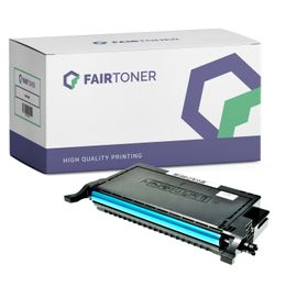 FairToner Kompatibel f&uuml;r Samsung CLP-607 N (CLP-K660B/ELS / K660) Toner Schwarz