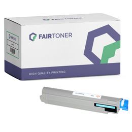 FairToner Kompatibel f&uuml;r OKI C 9655 HDN (43837131) Toner Cyan