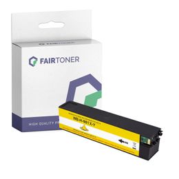 FairToner Kompatibel f&uuml;r HP PageWide Enterprise Color Flow MFP 586 z (L0R11A / 981X) Druckerpatrone Gelb
