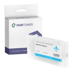 FairToner Kompatibel f&uuml;r Epson Stylus Pro 4900 SpectroProofer (C13T653200 / T6532) Druckerpatrone Cyan