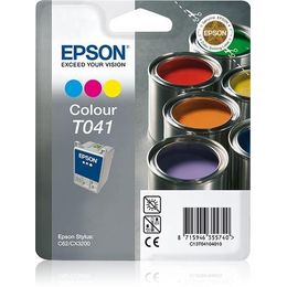 Original Epson T041 (C13T04104010) Druckerpatrone Color