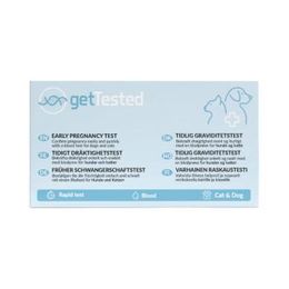 GetTested Tr&auml;chtigkeitstest Hund & Katze