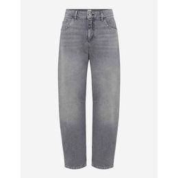 Brax Damen Five-Pocket-Hose Style MEGAN S USED GREY, denim grau, Gr. 40K