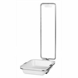 Ophardt Schalenhalter ingo-man&reg; SH E 26, f&uuml;r Spender mit 500 ml, B&uuml;gel und herausnehmbare Abtropfschale, B 150 x T 265 x H 378 mm, Kunststoff/Metall