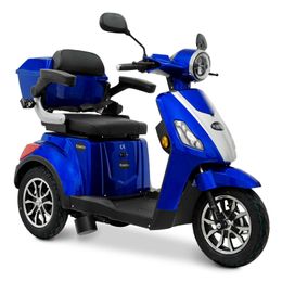 Rolektro, E-Trike 25 V.2 R31, Blau, 60V-20Ah Bleigel Akkus, 1000 Watt