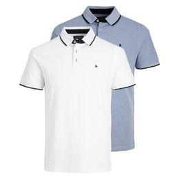 Jack & Jones JJEPAULOS POLO 2PK Herren Poloshirt