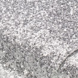 buttinette Mesh-Paillettenstoff, silber