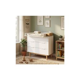 Home Deluxe Wickelkommode inkl. Aufsatz COCO - Wei&szlig;