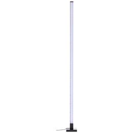 Brilliant LED Stehlampe Neele LED Stehleuchte, 150 cm, digitales RGB, Musiksensor, dimmbar, schwarz