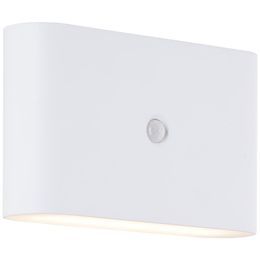 Brilliant LED Wandleuchte Xino G80605/05 Au&szlig;enbereich Kunststoff Outdoor Wand wei&szlig; - LED fest integriert