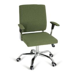 hjh OFFICE Home Office Chefsessel CHARLES I Stoff mit Armlehnen