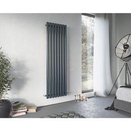 XIMAX Raumheizk&ouml;rper Erupto 600 mm x 585 mm 631 Watt Anthrazit RAL 7016