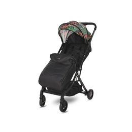 Lorelli Kinderwagen Myla Aluminiumrahmen Korb Fu&szlig;sack klappbar mit Zusatzgriff bunt