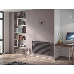 XIMAX Raumheizk&ouml;rper Fortuna horizontal 584 mm x 1000 mm 629 Watt Anthrazit RAL 7016