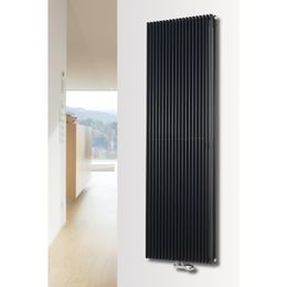 XIMAX Raumheizk&ouml;rper Triton Duplex 1800 mm x 450 mm 1576 Watt Mittenanschluss Anthrazit RAL 7016