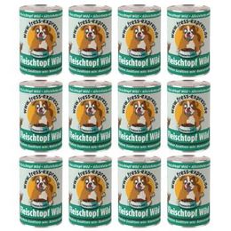 fress-express Fleischtopf Wild Nassfutter Hund 12x800 g