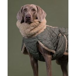 Paikka Quilted Sherpa Jacket Olive oliv 50 cm