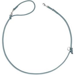 Hunter verstellbare Hundef&uuml;hrleine soho round mini hellblau 8 mm