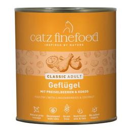 Catz Finefood Nassfutter Katze Classic Adult Gefl&uuml;gel 12x800 g