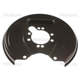 TRISCAN Spritzblech, Bremsscheibe 8125 27203 Hinterachse links f&uuml;r Volvo MITSUBISHI