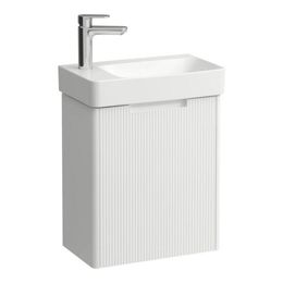 Laufen Juna Waschtisch-Set H8658662601131 1 Hahnloch, ohne &Uuml;berlauf, 480x280 mm, wei&szlig; matt