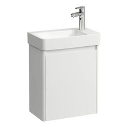 Laufen BASE 2.0 Waschtisch-Set H8658642601141 inkl. Waschtischunterschrank, Hahnloch, ohne &Uuml;berlauf, 480x280 mm, wei&szlig; matt