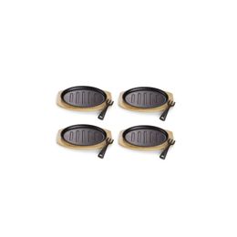 ECHTWERK Servierpf&auml;nnchen "Oval" 4tlg.