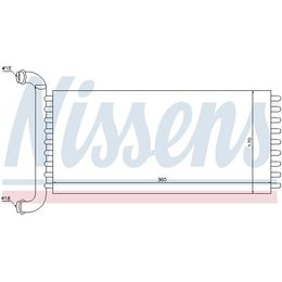 NISSENS W&auml;rmetauscher, Innenraumheizung 72037 f&uuml;r Mercedes