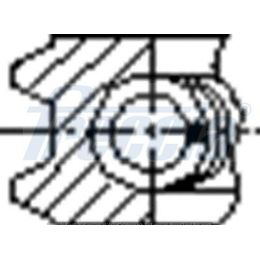 FRECCIA Kolbenringsatz FR10-249500 f&uuml;r HYUNDAI
