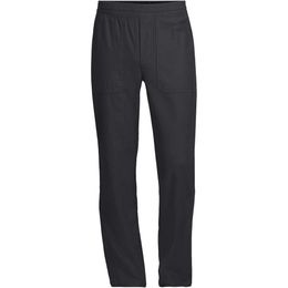 LANDS' END Utility-Hose mit Schlupfbund f&uuml;r Herren, Herren, size: regular, Schwarz, Baumwolle, by Lands' End