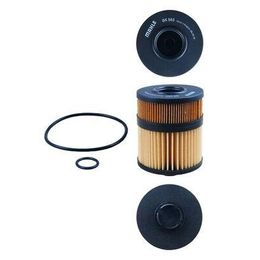 KNECHT &Ouml;lfilter OX 563D Filtereinsatz 124mm f&uuml;r SAAB Opel Vaughall RENAULT