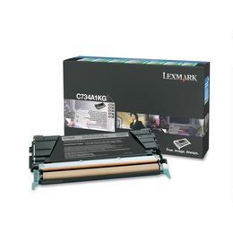Original Lexmark X 738 DTE (C734A1KG) Toner Schwarz