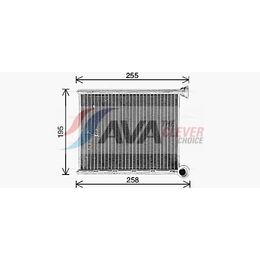 AVA CLEVER CHOICE W&auml;rmetauscher, Innenraumheizung CN6333 f&uuml;r DS