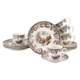Creatable - 25036, Haydon Grove Bunt - Kaffeeservice 18-tlg