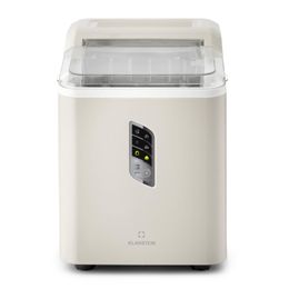 Klarstein Albaron Eisw&uuml;rfelmaschine Bullet-Eis 12 kg / 24 h 1,5 Ltr. Display Creme 1.5 Liter