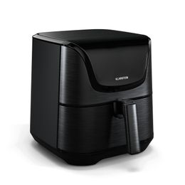 Klarstein AeroVital Deluxe Hei&szlig;luftfritteuse 1700 W 8 Funktionen inkl. Zubeh&ouml;r 200&deg;C Timer Schwarz
