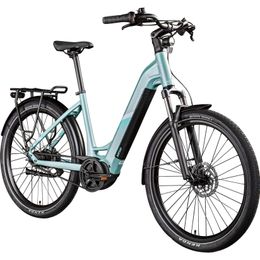 Z&uuml;ndapp Z&uuml;ndapp X850 Trekking E Bike 27,5 Zoll Pedelec 165-185 cm City Trekking Fahrrad Riemenantrieb Elektrofahrrad 550Wh 7 Gang