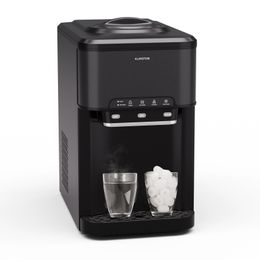 Klarstein Aqueous Eisw&uuml;rfelmaschine 3-in-1: Eisw&uuml;rfel, Wasserspender: hei&szlig; & kalt 20 kg/24h